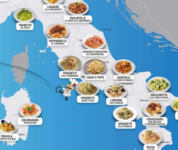This Interactive Map Shows All The Pasta Dishes You Can Taste Across Italy This Interactive Map Shows All The Pasta Dishes You Can Taste Across Italy