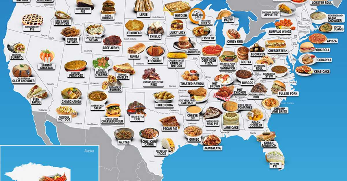 22 Maps That Shows You The Most Delicious Dishes Around The World