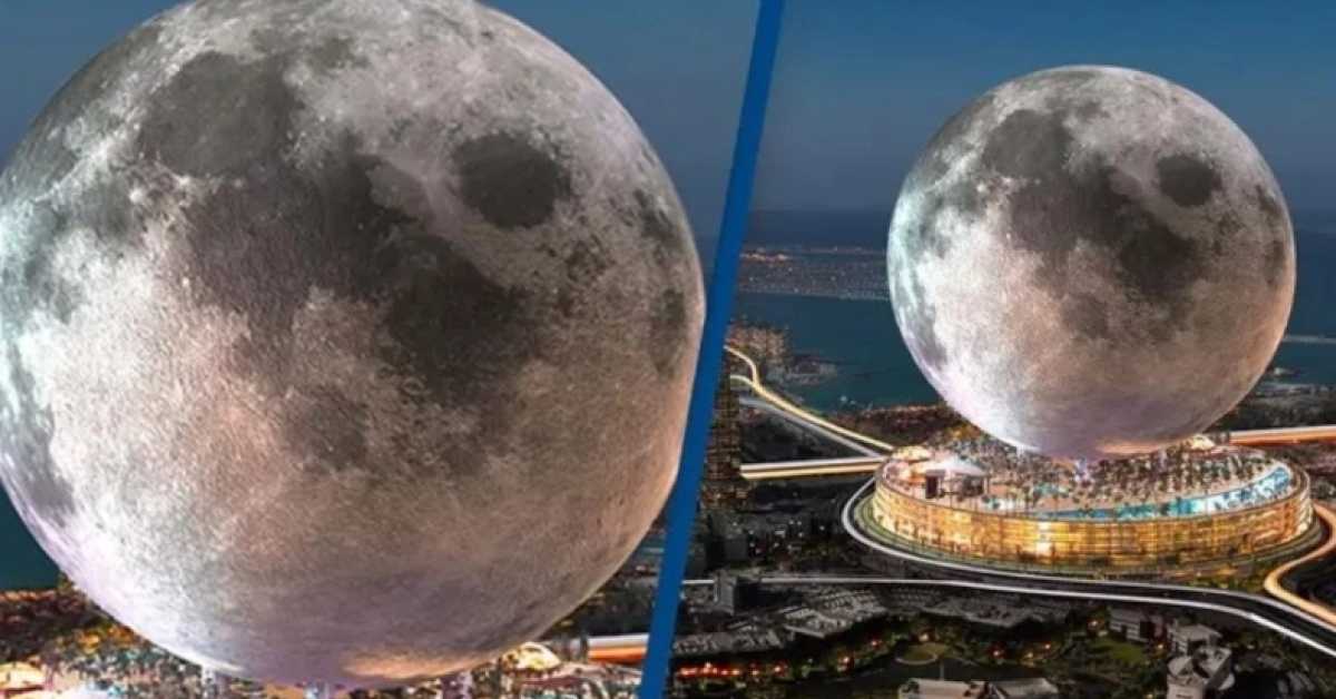 A $5 Billion USD Giant Moon-Shaped Resort Is Coming To Dubai