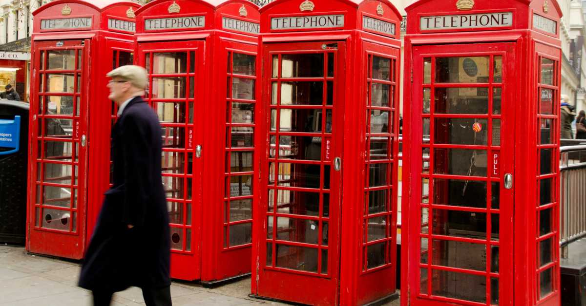You can buy an iconic red UK phone box for just £1