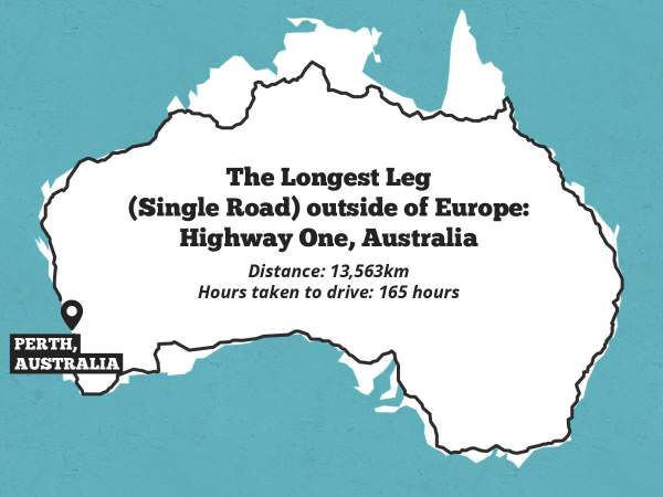 These are the longest road trips (mapped)