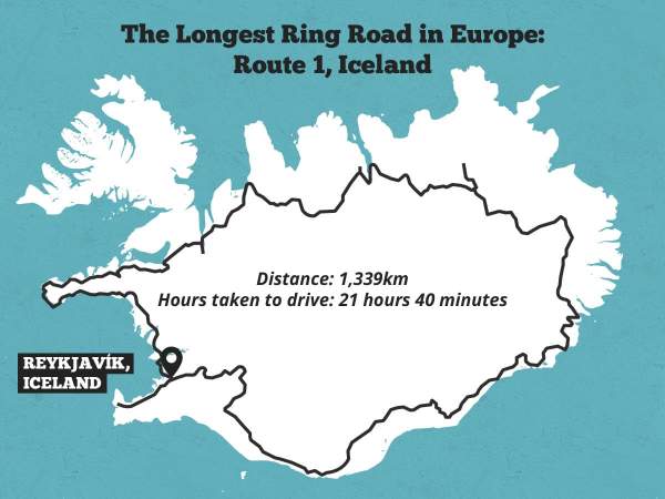 These are the longest road trips (mapped)
